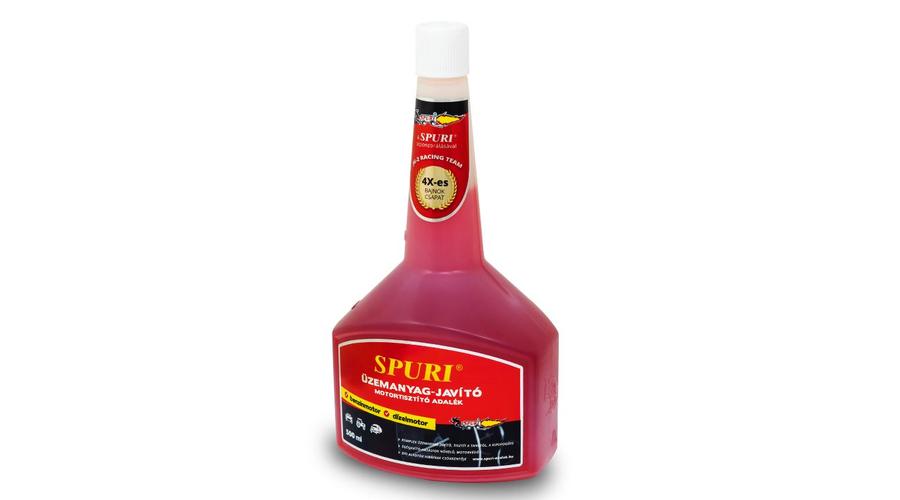 Spuri üzemanyag adalék, E10 benzin adalék piros szinü 500ml - Üzemanyag ...